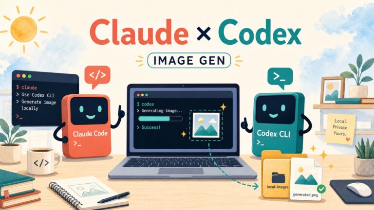Claude Code 透過 Codex CLI 生成圖片｜免 API Key 預設 GPT-image-2 - KodeLab
